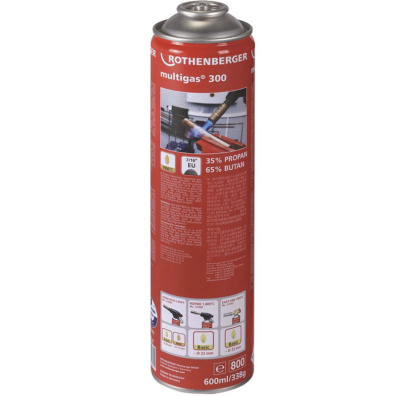 Butelie gaz MULTIGAS 300 - Instalatorul.Net